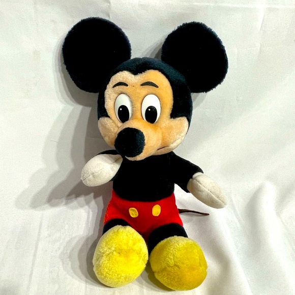 Disney | Toys | Vintage Mickey Mouse Plush Great Condition | Poshmark